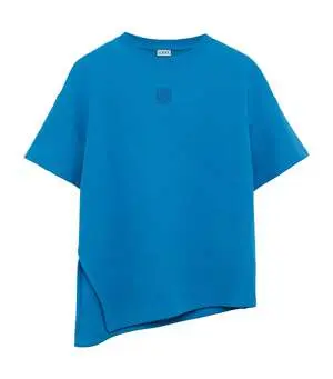 Loewe Asymmetric T-shirt - Blue
