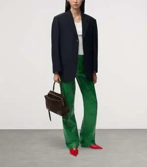 Loewe Wool Single-breasted Blazer