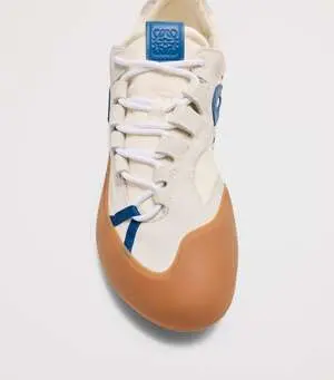 Loewe Suede-nylon Grip Sneakers