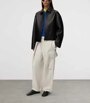 Loewe Cotton-silk Cargo Trousers