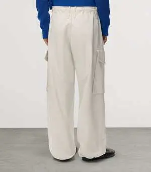 Loewe Cotton-silk Cargo Trousers