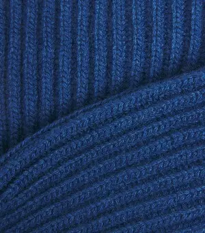 Johnstons Of Elgin Cashmere Ribbed Beanie