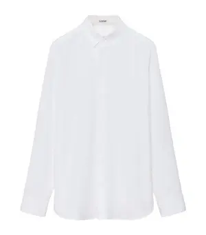 Loewe Poplin Anagram Shirt - White