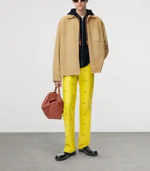 Loewe Cotton-blend Anagram Hoodie