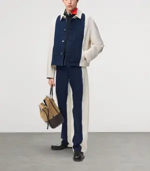 Loewe Two-tone Denim Jacket