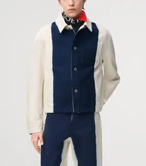Loewe Two-tone Denim Jacket