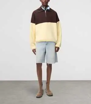 Loewe Denim Anagram Shorts