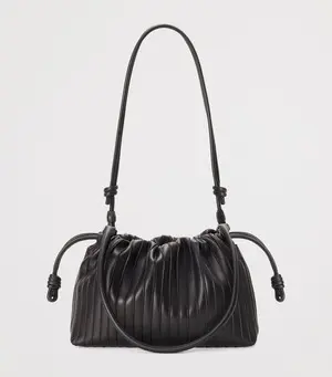 Loewe Medium Pleated Leather Flamenco Bag
