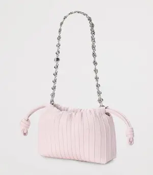 Loewe Mini Pleated Leather Shoulder Bag
