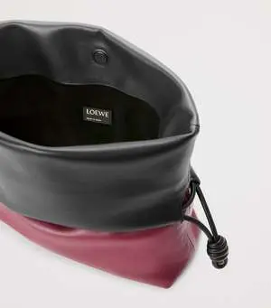 Loewe Leather Flamenco Rolled Top-handle Bag