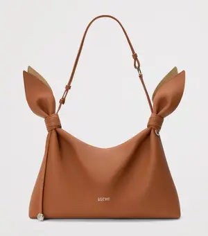 Loewe Medium Leather Scarf Shoulder Bag