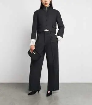 Sandro Stripe Tailored Trousers