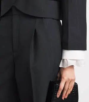 Sandro Stripe Tailored Trousers