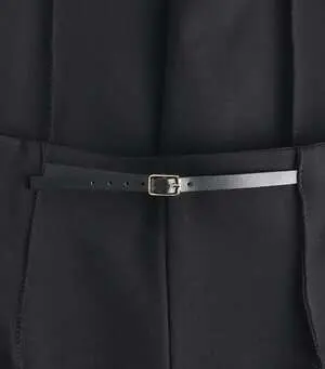 Sandro Belted Tapered Trousers