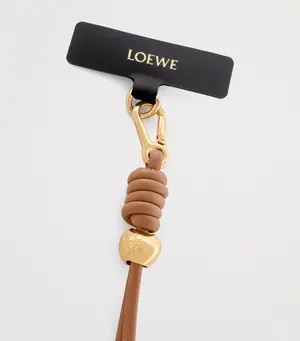 Loewe Leather Pebble Phone Strap