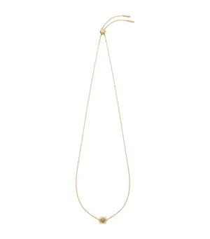 Loewe Bombé Anagram Necklace - Gold