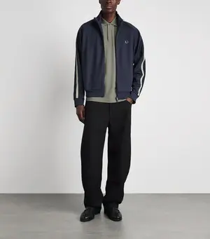 Fred Perry Cotton Twin Tipped Polo Shirt