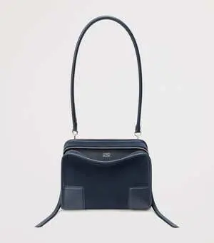 Loewe Small Suede Amazona 180 Top-handle Bag