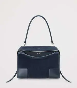 Loewe Large Suede Amazona 180 Top-handle Bag