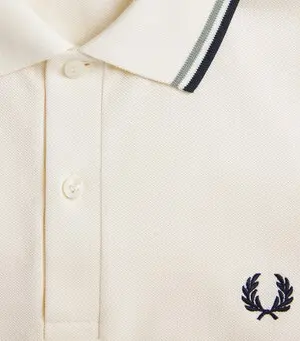 Fred Perry Cotton Twin Tipped Polo Shirt