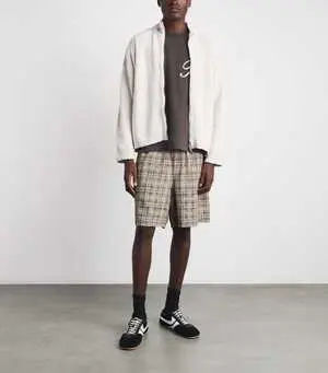 PICANTE Bleached Check Rocco Shorts