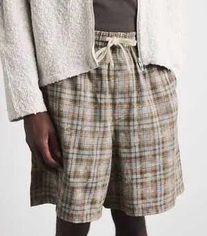PICANTE Bleached Check Rocco Shorts