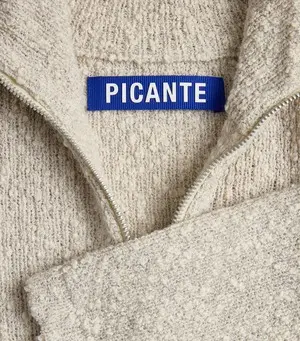 PICANTE Boucle Hover Zip-up Cardigan
