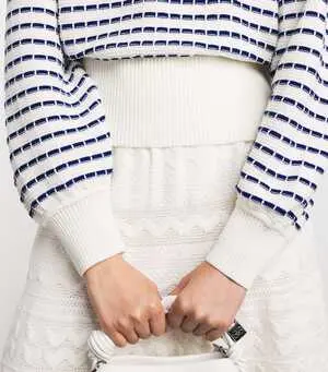 Molli Virgin Wool Stripe Breton Sweater