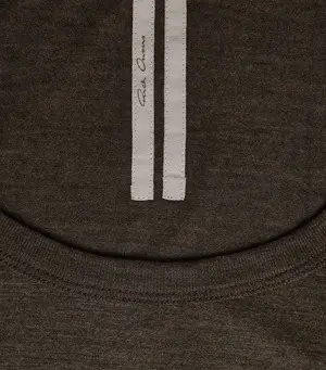 Rick Owens Wool-silk Pony Tank Top - Brown