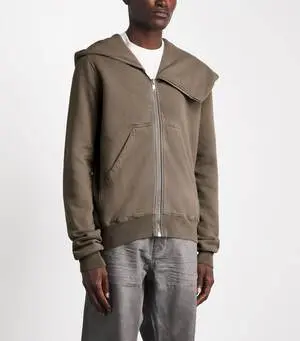 Rick Owens Asymmetric Mountain Hoodie