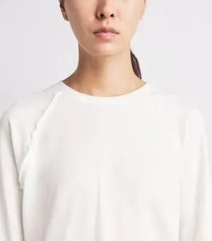 ME+EM Organic Cotton Raw Edge Sweatshirt