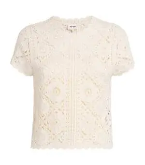 ME+EM Crochet 2-in-1 Baby T-shirt - Ivory