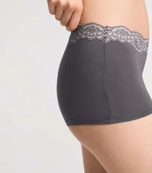 Hanro Lace-trim Shorts Briefs