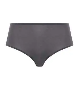 Hanro Lace-trim Midi Briefs - Grey