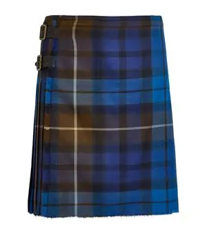 VIVIENNE WESTWOOD Wool Check Kilt - Blue
