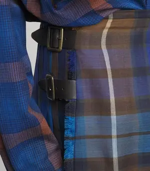 VIVIENNE WESTWOOD Wool Check Kilt