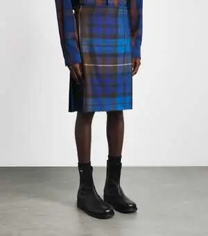 VIVIENNE WESTWOOD Wool Check Kilt