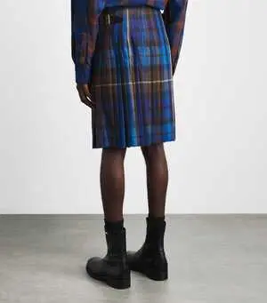 VIVIENNE WESTWOOD Wool Check Kilt