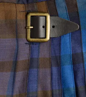 VIVIENNE WESTWOOD Wool Check Kilt