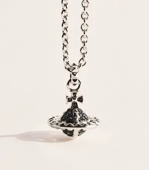 VIVIENNE WESTWOOD Small Mayfair Orb Pendant Necklace - Blue