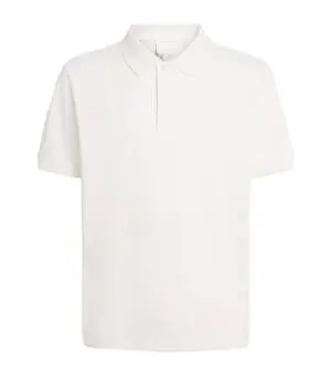 A.p.c. Cotton Logo Polo Shirt - White