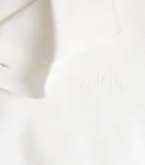 A.p.c. Cotton Logo Polo Shirt