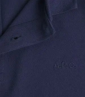 A.p.c. Cotton Logo Polo Shirt