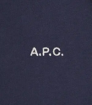A.p.c. Cotton Logo Oliver T-shirt