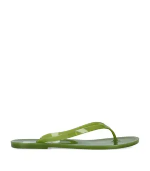 Christopher Esber Jo Flip Flops - Green