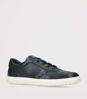 TOD'S Leather Elastic Cassetta Sneakers