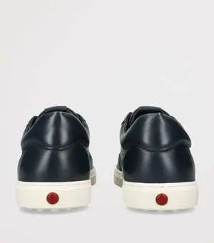 TOD'S Leather Elastic Cassetta Sneakers
