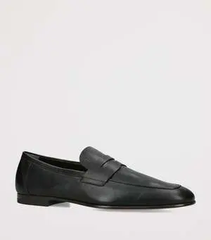 TOD'S Leather Mocassino Loafers