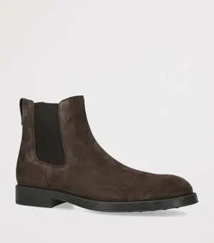 TOD'S Suede Chelsea Boots