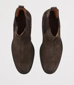 TOD'S Suede Chelsea Boots